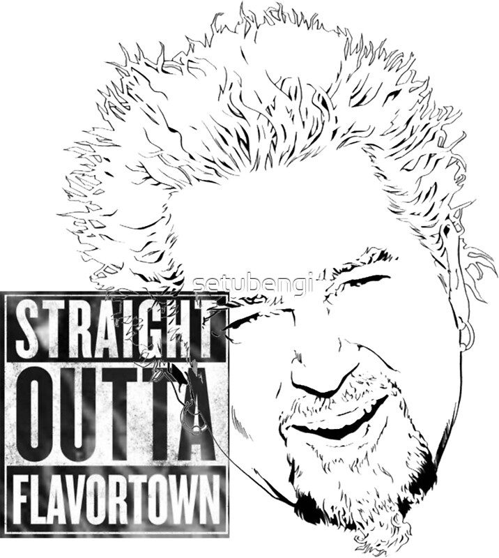 Guy Fieri Digital Art: Metal Prints | Redbubble