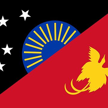 "Flag of Sandaun Province (Papua New Guinea)" Art Print for Sale by ...