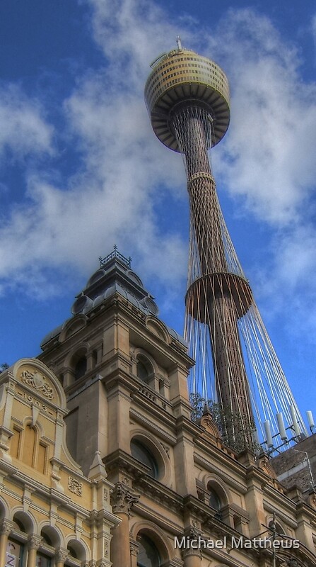 "Centrepoint Tower from Pitt St Mall" by Michael Matthews | Redbubble