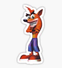 Crash Bandicoot: Stickers | Redbubble