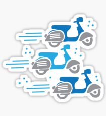 Moped: Stickers | Redbubble