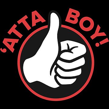 "The Atta, boy" Sticker for Sale by Yehan | Redbubble