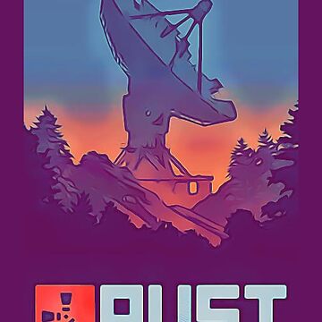"Rust Game Poster" Poster for Sale by CTTDesigns | Redbubble