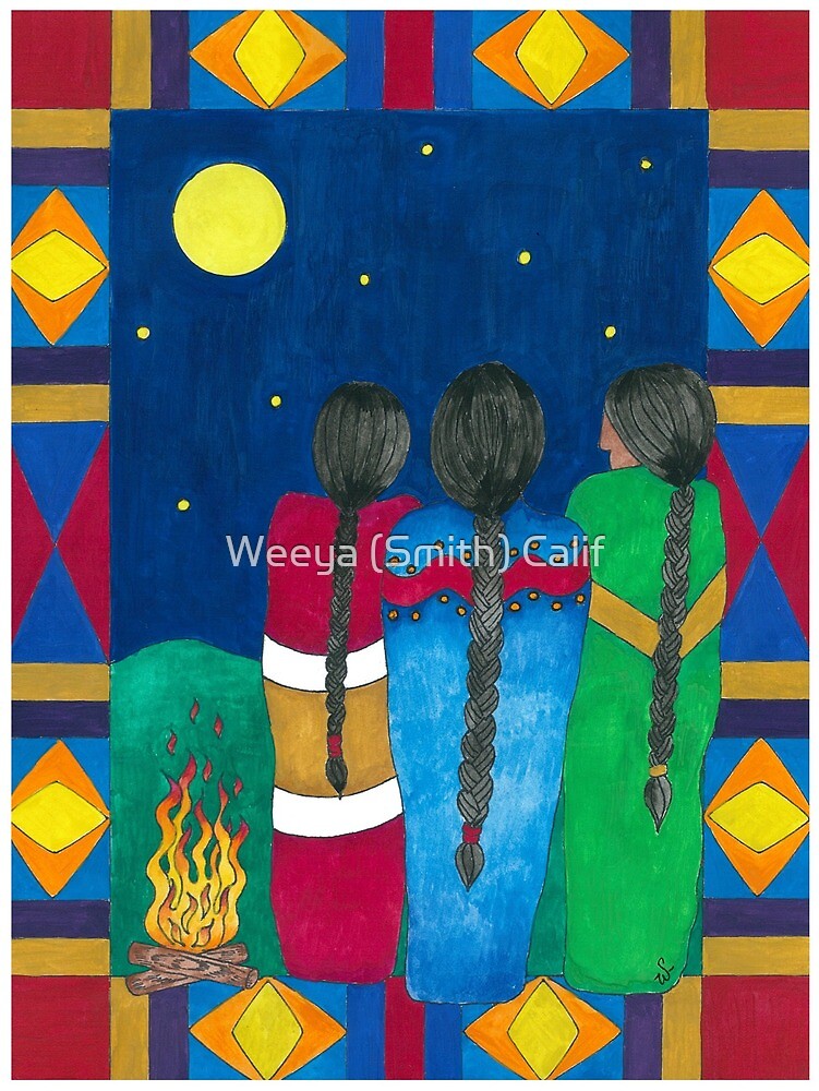 "The Firekeepers" by Weeya (Smith) Calif | Redbubble