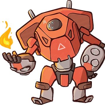 "Scorch Titan" Sticker for Sale by JoZephArt | Redbubble