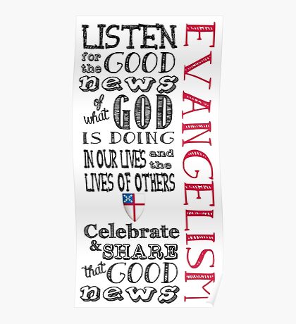 Evangelism: Posters | Redbubble