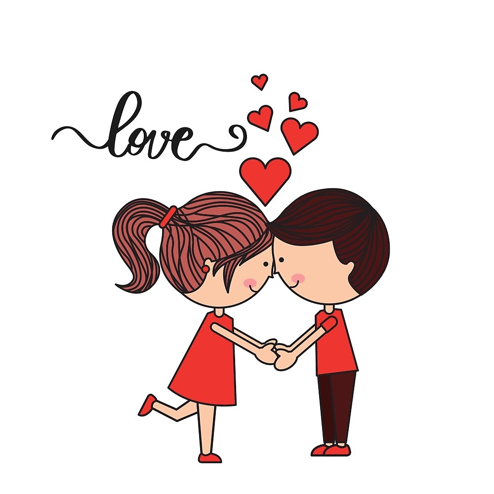 Cute Love Story By Lksupermax Redbubble