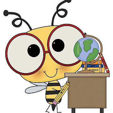 Pegatina for Sale con la obra «Abeja maestra» de Martini-Four | Redbubble