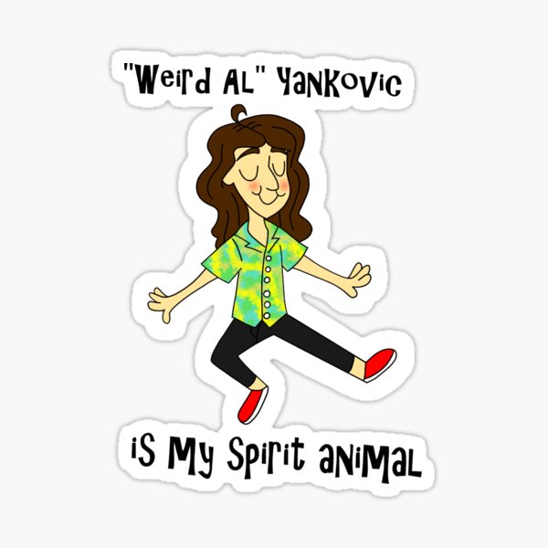 Weird Al Stickers | Redbubble