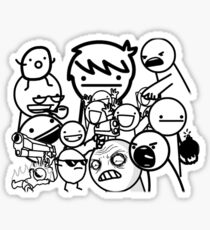 Asdf: Stickers | Redbubble