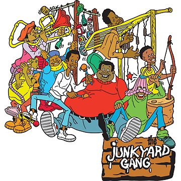 "Fat Albert & The Junkyard Gang" Clock for Sale by peanutzz77 | Redbubble