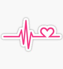 Heartbeat: Stickers | Redbubble