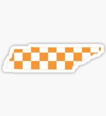 Tennessee Checkerboard Stickers | Redbubble
