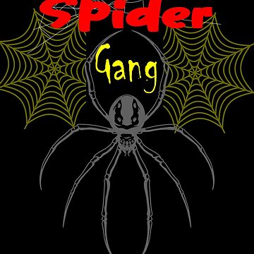 "Spider Gang" Sticker for Sale by gogol37 | Redbubble