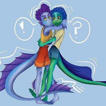 "Fishies " Sticker for Sale by ArtByLeaf | Redbubble