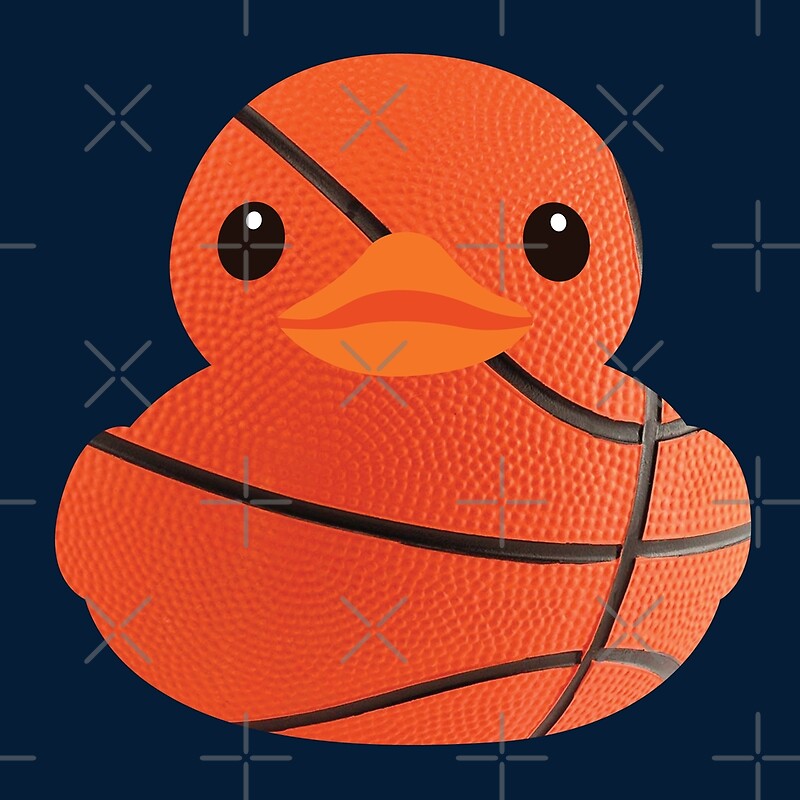 "Basketball Rubber Duck" by GlitterState | Redbubble