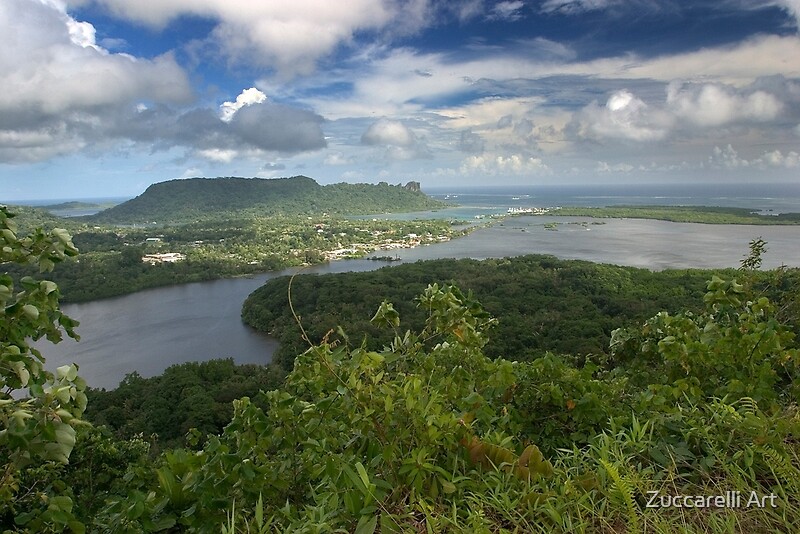 "Pohnlehr Mountain Vista - Pohnpei, Micronesia" by Alex Zuccarelli ...