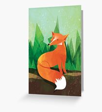 Fox: Greeting Cards | Redbubble