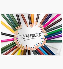 Teamwork Posters | Redbubble