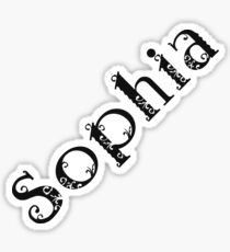 Sophia Name Stickers | Redbubble