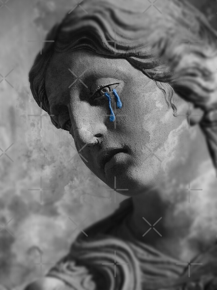 "Sad Sculpture" by Memegode | Redbubble