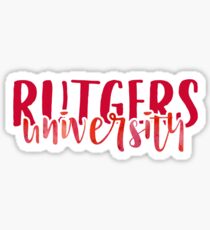 Rutgers: Stickers | Redbubble
