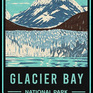 "Glacier Bay National Park" Sticker for Sale by JordanHolmes | Redbubble