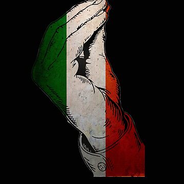 "Italian hand gesture" Sticker for Sale by American Artist | Redbubble