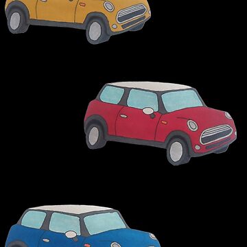 "mini cooper sticker pack (black background)" Kids T-Shirt for Sale by ...