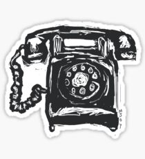 Rotary Dial Stickers | Redbubble