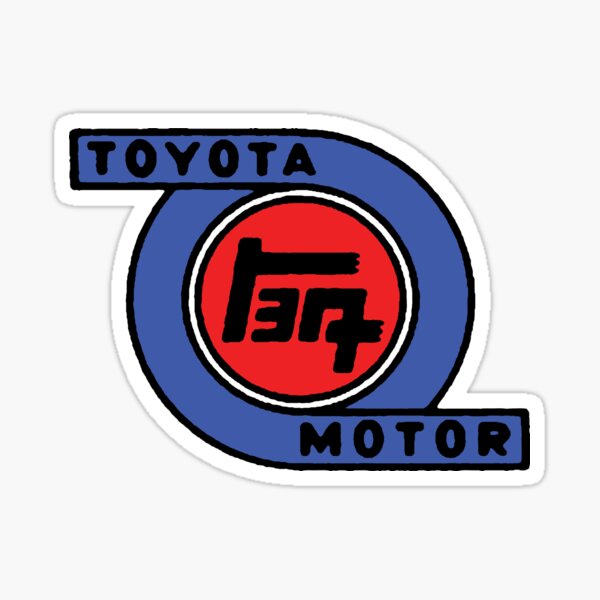 Vintage Toyota Stickers | Redbubble