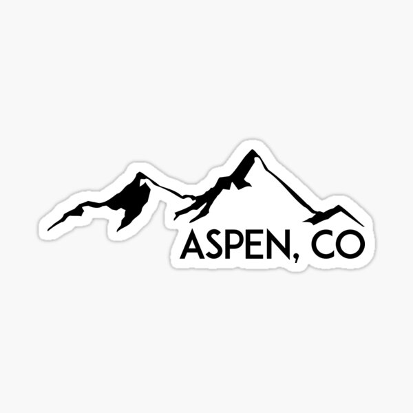 Aspen Stickers | Redbubble