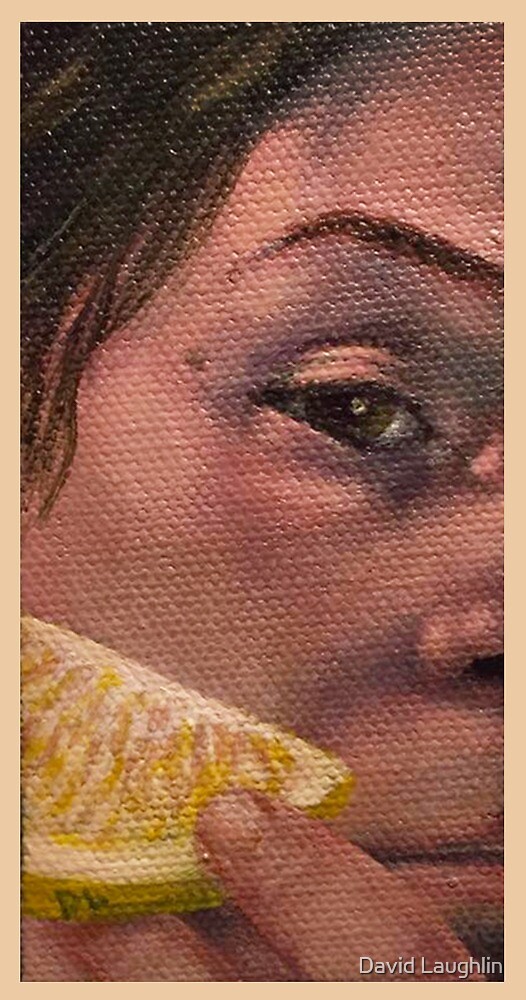 "Madlemon. Original miniature painting." by David Laughlin | Redbubble