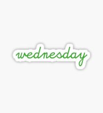 Wednesday: Stickers | Redbubble