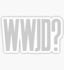 Wwjd Stickers | Redbubble