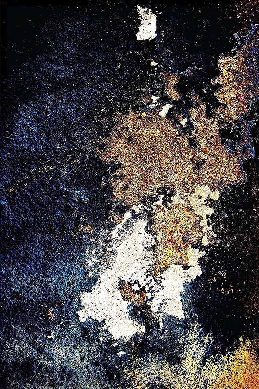 "Map of an alien planet abstract" by Anna Lemos | Redbubble