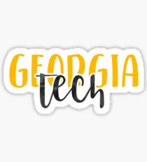 Georgia Tech: Stickers | Redbubble