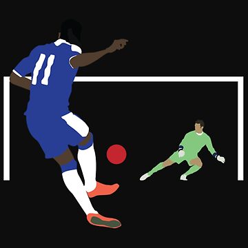 "Didier Drogba " Sticker for Sale by UndertheMoonSVG | Redbubble