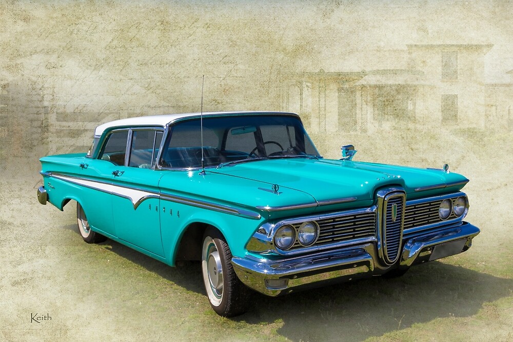 "59 Edsel" by Hawley Designs | Redbubble