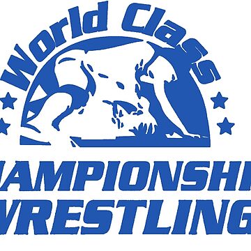 "World Class Championship Wrestling" Sticker for Sale by IrishWhipMedia ...