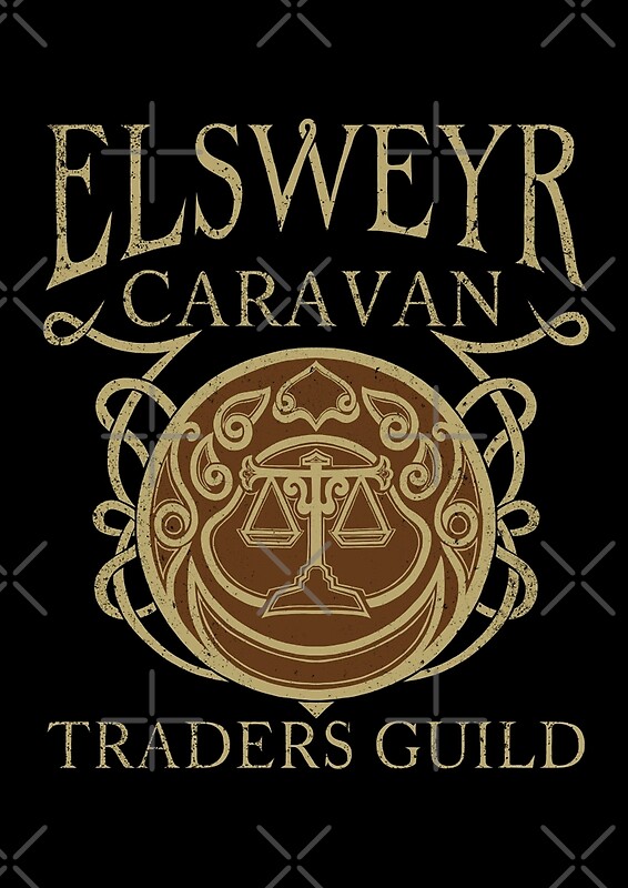 "Elsweyr Traders Guild" by monochromefrog | Redbubble