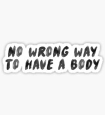 Body Positive: Stickers | Redbubble