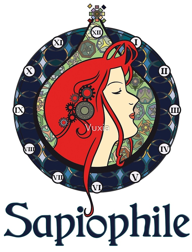 "Sapiophile-Girl" by Vuxia | Redbubble