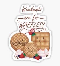 Waffle: Stickers | Redbubble