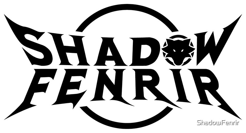 "Shadow Fenrir Logo - Black" by ShadowFenrir | Redbubble