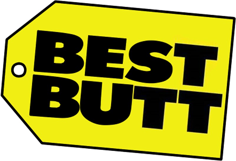 Butt: Stickers | Redbubble