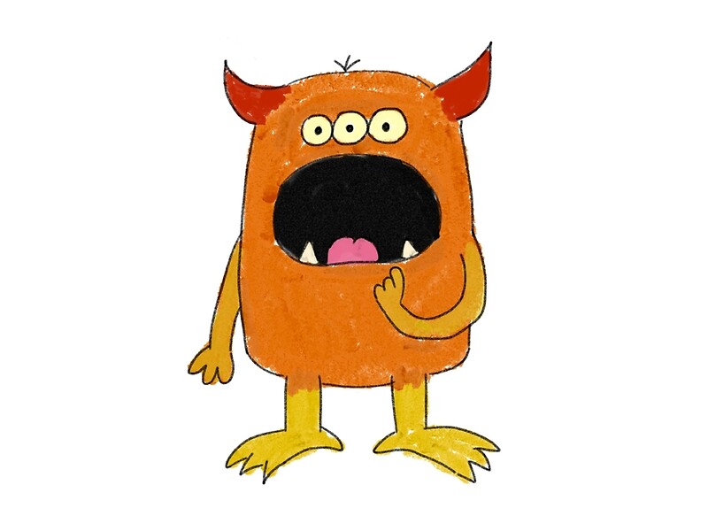 "Hungry monster" by piinar | Redbubble