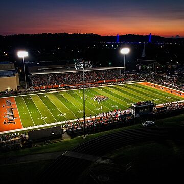 "Ironton Tiger Stadiun Night" Framed Art Print for Sale by ...