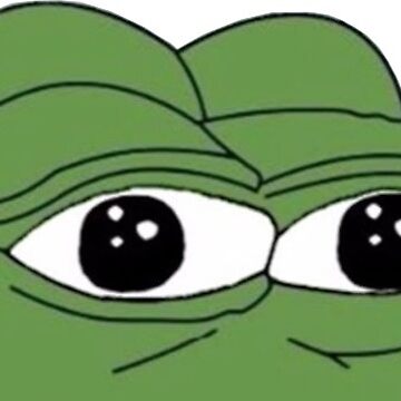 "pepe eyes " Sticker for Sale by CryptoScape | Redbubble