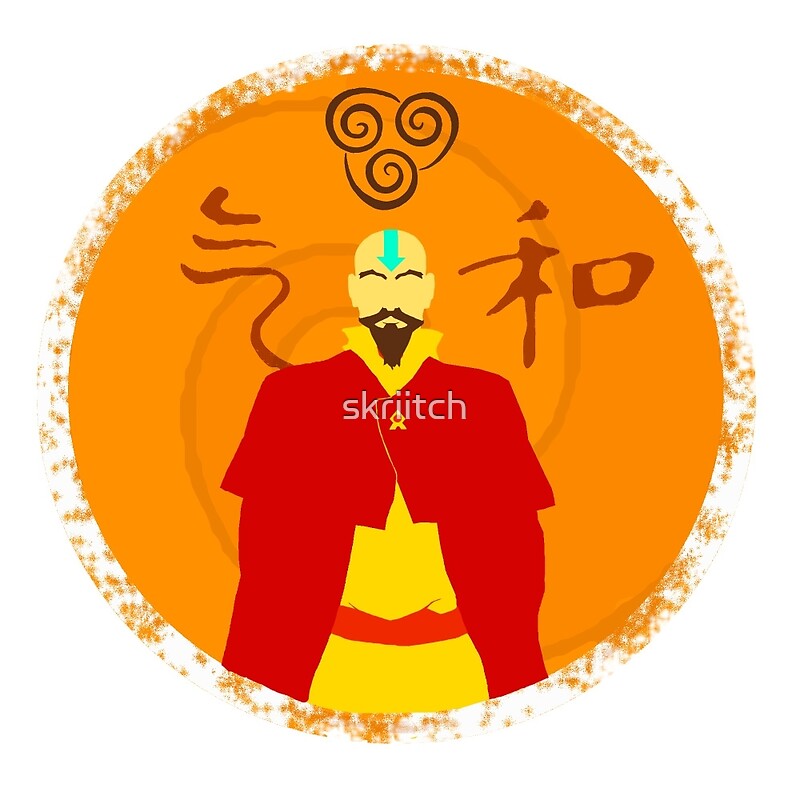 "Air Master Tenzin" by skriitch | Redbubble